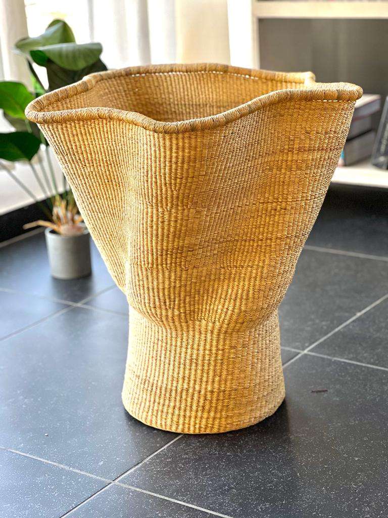 Wavy Basket – Handmade by Akua